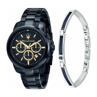 Maserati R8873621042 Successo Chronograph - - Accessories - Herren - Blau - ONE SIZE