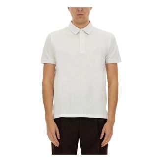 Etro Homme, Tops, Blanc, Taille: XL Polo Roma Imprim&eacute;