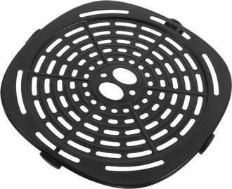 DOITOOL Airfryer Ersatzplatte 18,5x18,5cm aus Kohlenstoffstahl Antihaftbeschichtete Grill und Kochplatte f&uuml;r Hei&szlig;luftfritteusen Sp&uuml;lmaschinenfest Geeignet f&uuml;r