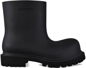 Balenciaga Stiefel - Slip-On Booties With Notched Sole - Gr. 44 (EU) - in Schwarz - f&uuml;r Damen