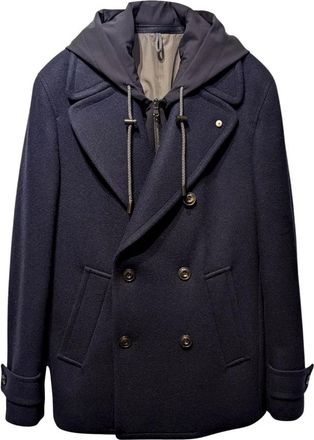 L.B.M. 1911 L.b.m. 1911, Herren, Mäntel, Blau, 2XLGröße