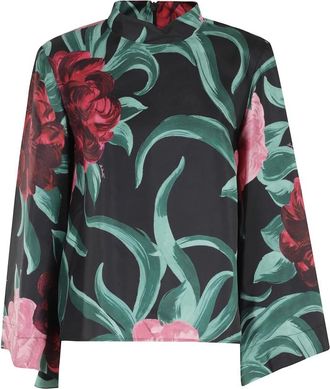 La DoubleJ Femme, Blouses et Chemises, Multicolore, Taille: 38 FR Make An Exit Top