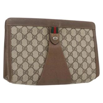 Gucci Pre-owned Plastic Clutch - - Pre-owned - Damen - Beige - ONE SIZE