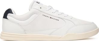 Tommy Hilfiger Sneakers Tommy Hilfiger Lo Pro Cupsole Perf Leather FM0FM05944 Wei&szlig;