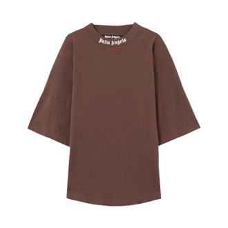 Palm Angels Pmaa10Bs26Jer0016003 T-Shirt - - Tops - Herren - Braun - XL