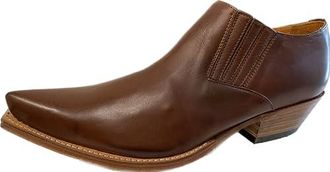 Sendra 4133 Bottines de cowboy unisexes marron avec sac de transport Roy Dunns Graisse pour cuir, marron, 44 EU