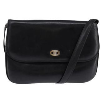 Celine Pre-owned Vintage Leder Crossbody Bag - - Pre-owned - Damen - Schwarzk - ONE SIZE