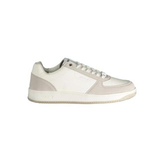 Gas Gas, Homme, Chaussures, Blanc, Taille: 45 EU Baskets Homme en Polyester Blanc Kevin Mix