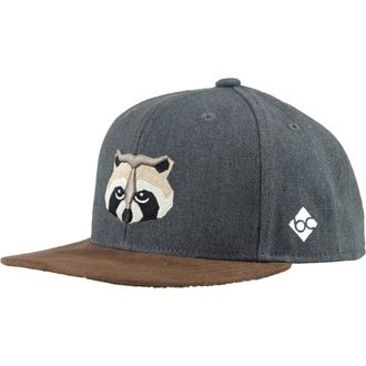 Bavarian Caps Ki-Cap Waschb&auml;r dunkelgrau - one size