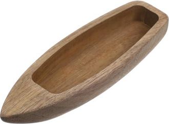 Garneck Mod&egrave;le Bateau Bois Miniature Bois Naturel D&eacute;coration De Bureau Artisanat Sculpt&eacute; pour Maison