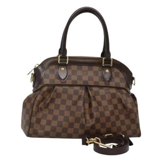 Louis Vuitton Sac &agrave; main vintage en toile Pre-owned - Femme - Pre-owned - Brun - Taille: ONE Size