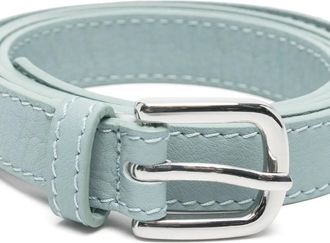 Eleventy Womens Leather Metal-Buckle Belt Ss26 W