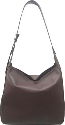 Cafènoir CafèNoir Sac femme Sac souple sans doublure avec lettrage marron Sac à bandoulière