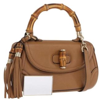 Gucci Sac cabas vintage doccasion - Femme - Pre-owned - Brun - Taille: ONE Size