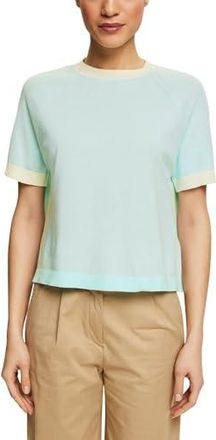 Esprit 024ee1i319 Sweater, 393/Light Aqua GRE, L Femme