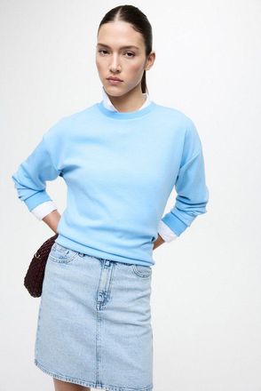 Vila Sweatshirt VISANDY L/S SWEAT TOP - NOOS Viskosemischung, regular fit