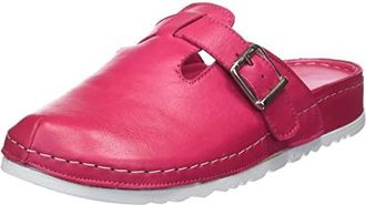 Andrea Conti Mules pour Femme, Magenta, 37 EU