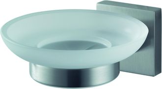 Haceka 1122959 Mezzo Tec, Glas-Seifenhalter