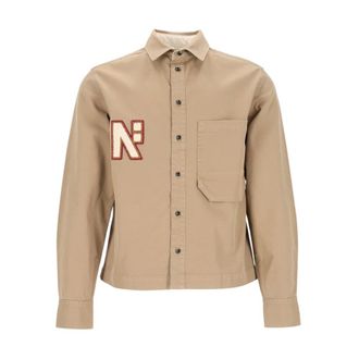 Nine In The Morning Surchemise Jonas - Homme - Chemises - Beige - Taille: L