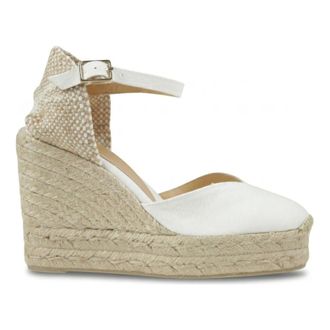 Castaner Femme, Chaussures, Blanc, Taille: 41 EU Chiarita Wedge Sandal