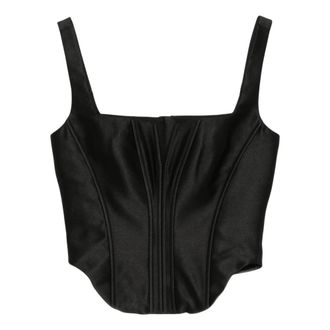 Self Portrait Hauts sans manches - Femme - Tops - Noir - Taille: 36 FR