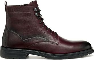 Geox Bottes U REDCLIF pour homme, bordeaux, 43,5 EU, vin, 43.5 EU