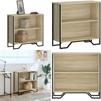 vidaXL Bibliothèque chêne sonoma 80x31x74,5 cm bois dingénierie - Vidaxl