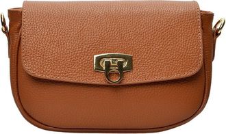 Isabella Rhea COGNAC Rindsledertasche