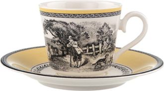 Villeroy & Boch Audun Ferme Kaffee-/Teetasse mit Untertasse 2tlg