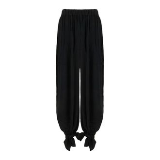 Andamane Pantalon Maxi Noor &agrave; nouer - Femme - Pantalons - Noir - Taille: 40 FR