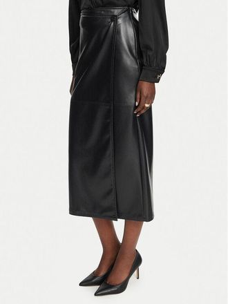 Marella Rock aus Kunstleder Emme by Marella Utile 2625776012 Dunkelblau Slim Fit