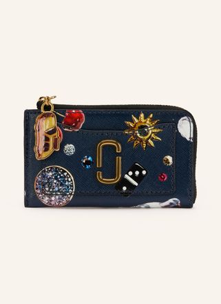 Marc Jacobs Saffiano-Geldb&ouml;rse The Top Zip Multi Wallet blau