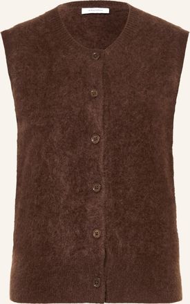 Darling Harbour Darling Harbour Strickweste Aus Cashmere braun