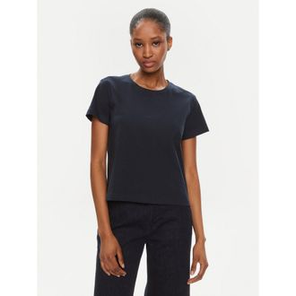 Sisley T-Shirt 3I1XL100Y Schwarz Slim Fit