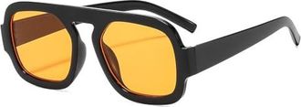 Generic Lunettes De Soleil D&eacute;coratives For Hommes Et Femmes, Id&eacute;ales For Les Vacances En Plein Air Ou Sports(Yellow)