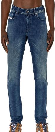 Diesel Sleenker Herren Jeans Dunkelblau 1979, blau, 33W x 34L