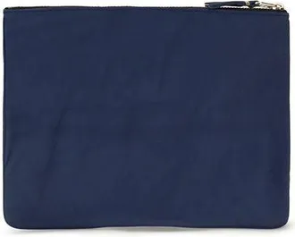 Comme Des Gar&ccedil;ons Calf Leather Wallet - Blue
