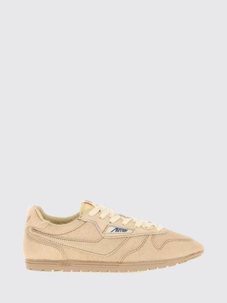 Autry Windspin Low-Top-Sneaker aus Leder in Ponyfell-Optik