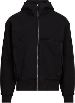 Stone Island Hoodie zippé à capuche en coton