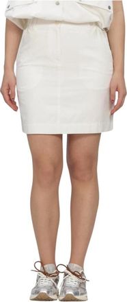 Moss Copenhagen Mschjosilyn HW Skirt - - Skirts - Damen - Wei&szlig; - M