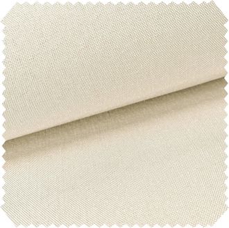 Novely CARACAS SUN CONTROL UV++ - Sanitized Outdoor-Stoff - Wetterfester Olefin Möbelstoff - Pflegeleichte Meterware 1 lfm | Farbe: 05 Creme