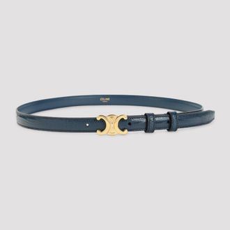 Celine Triomphe Leather Belt