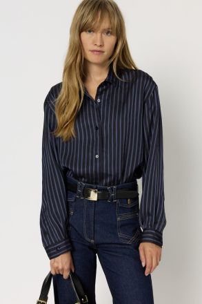 Gerard Darel Chemise fluide ray&eacute;e - ALYA - Marine