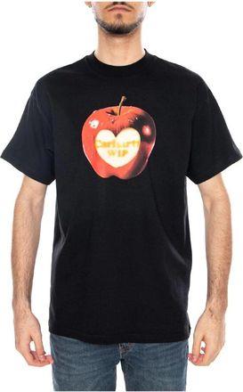 Carhartt Work in Progress Homme, Tops, Noir, Taille: L S/S Spoiled T-Shirt