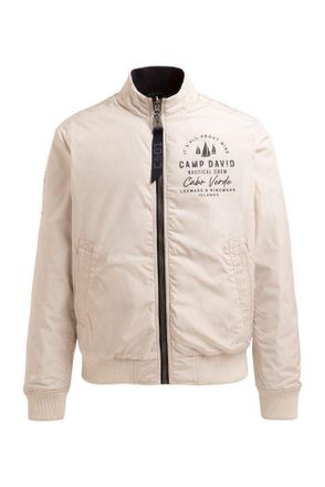 Camp David Wendejacke mit Rippb&uuml;ndchen im &Auml;rmel