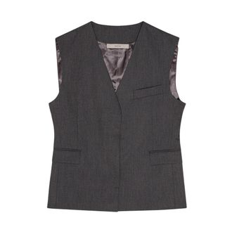 Remain Schicke Boxy Waistcoat - - Suits - Damen - Grau - S
