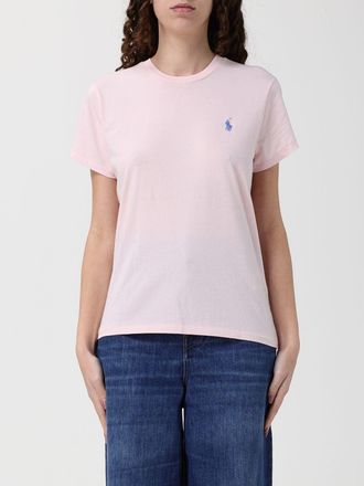 Polo Ralph Lauren T-Shirt POLO RALPH LAUREN Femme couleur Rose Claire
