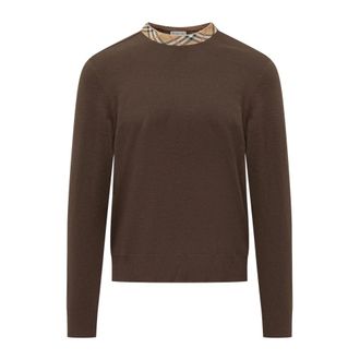 Burberry Michael MRN Rundhals - - Knitwear - Herren - Braun - XL