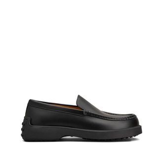 Tod's Homme, Chaussures, Noir, Taille: 43 EU Chaussures Plates