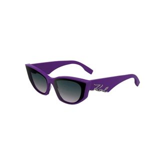Karl Lagerfeld Femme, Accessoires, Violet, Taille: ONE Size Lunettes de soleil en ac&eacute;tate
